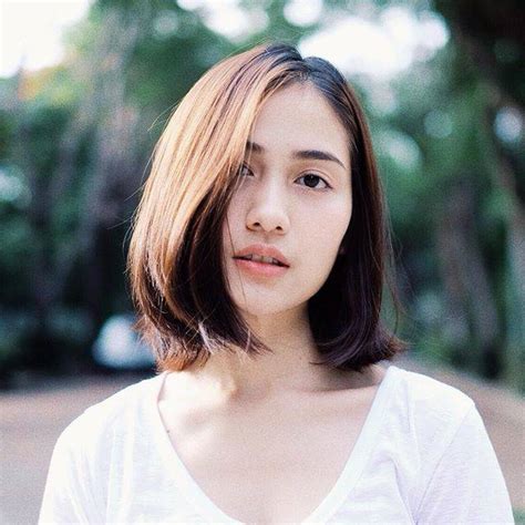 รวม 30 ทรงผมสั้น ประบ่า แสกกลาง หน้าเรียวยาว แถมอินเทรนด์สุดๆ