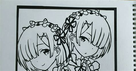 切り絵 切り絵 リゼロ マンジュマロんのイラスト Pixiv