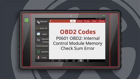 Obd2 Code P0601 Causes Symptoms And Repairs