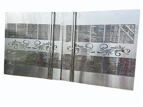 Modern Stainless Steel Polished Gate For Home And Office At Rs Sq Ft In Hyderabad
