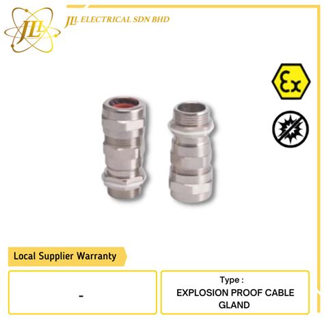 Crown Ex Atex Explosion Proof Single Compression Type Cable Gland