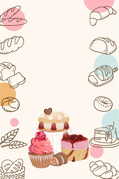Diy Baking Hand Painted Literary Background Material Diy Baking Hand