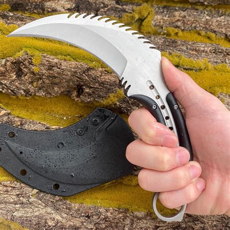 Aulakniv Cuchillo De Garra Raptor De Borde Dentado De Pulgadas Cuchillo T Ctico De Hoja