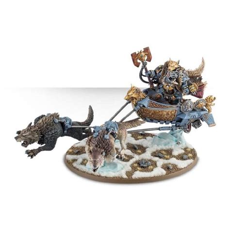 Logan Grimnar On Stormrider A Multipart W40k Space Wolves Model