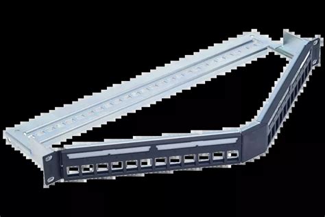 Cat6 24 Port Utp Angled Patch Panel Buy In Hyderabad Metapoint