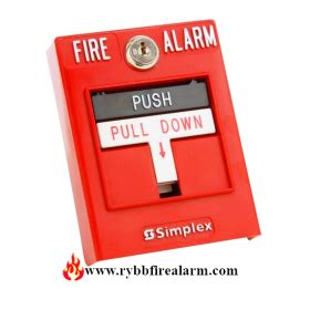Simplex 2099 9139 Weatherproof Manual Pull Station Rybb Fire Alarm
