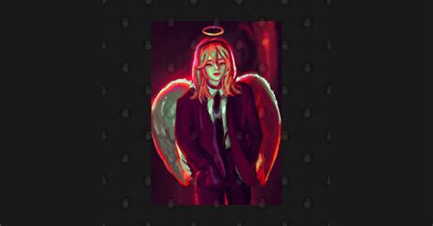 Angel Devil Csm Poster Anime Fan Art Angel Devil Csm T Shirt