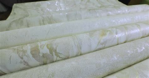 Wallpaper Close Up Wallpaper Rolls Close Up Wallpaper Pattern Close Up Stock Footage Video