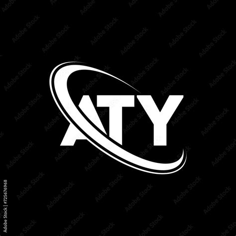 Aty Logo Aty Letter Aty Letter Logo Design Initials Aty Logo Linked