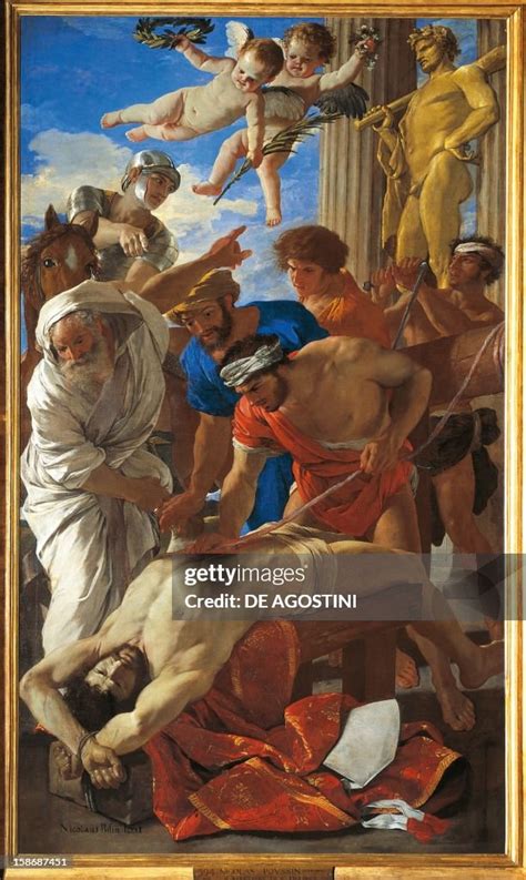 Nicolas Poussin The Martyrdom Of Saint Erasmus In The Vatican