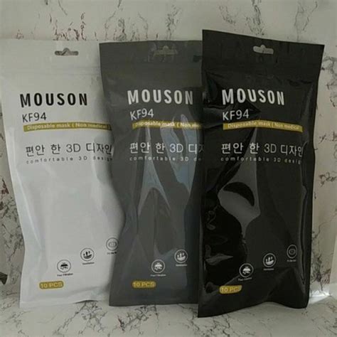 Jual MOUSON Masker Kf94 4Ply 50 Pcs Masker Earloop Bundling 5 Pack