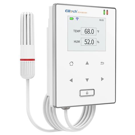 Datalogger De Temperatura Y Humedad Wifi Con Sonda Externa ELITECH RCW WIFI Kusitest