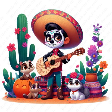 Coco Clipart Miguel Rivera Png Coco Png Cartoon Clipart Instant