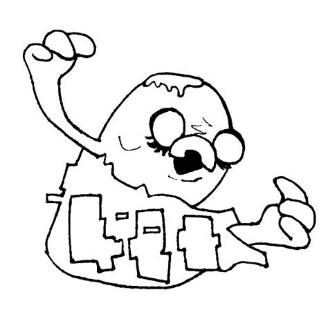 How To Draw Jake Pibby Friday Night Funkin Fnf Mod Ja