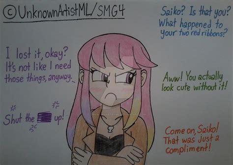 Saikos Hair Down By Unknownartistml On Deviantart