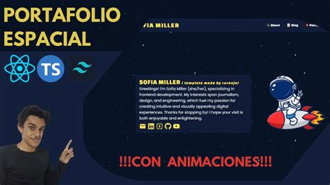 Descubre C Mo Construir Un Portafolio Espacial Usando Reactjs
