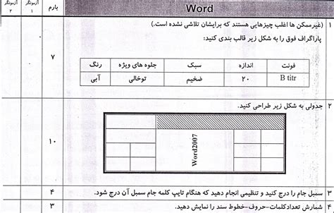 نمونه سوالات عملی اکسس پرکاربردترین نمونه سوالات استفاده شده آزمون های