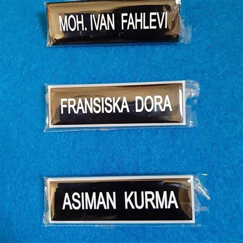 Jual Name Tag Shopee Indonesia