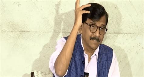 Sanjay Raut Ubt Senas Sanjay Raut Backs Anil Deshmukh On Allegations