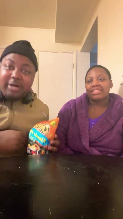 Tast Testing Flaming Hot Cheeeto Puffs With My Husband Youtube