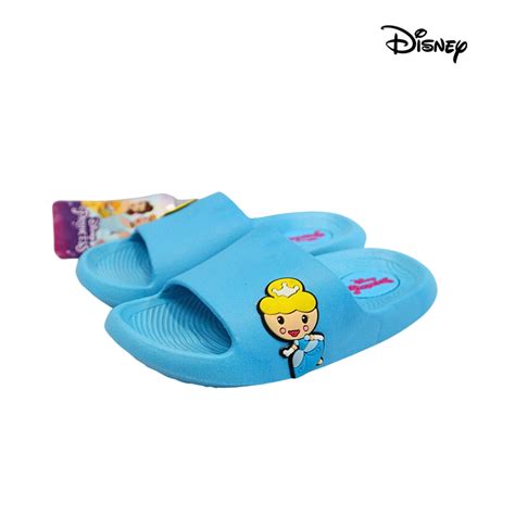 Disney Princess Chibi Cinderella Slides Slippers Cd22038s Shopee Philippines