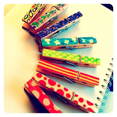 Redesigning Clothespins Creative Diy Crafts
