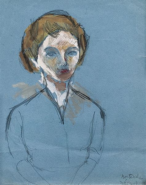 Mehmed Melih Devrim Néjad Maria Devrim Portresi Mutualart