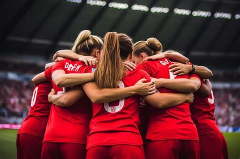 Premium Ai Image A Team Huddle With Words Of Encouragement Woman