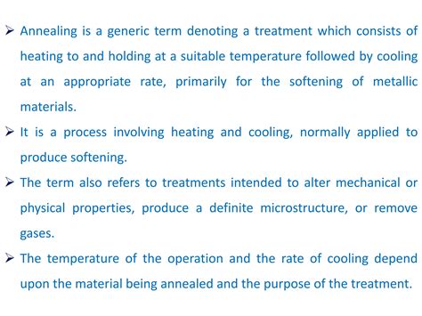 Microstructure And Process Annealing Of Steels Pptx