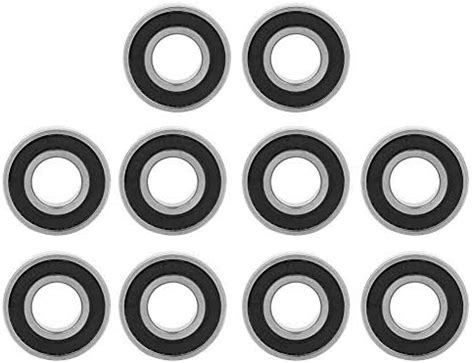 Cuscinetti A Sfera Fydun 10 Pezzi 6900 2RS Mini Cuscinetto A Gola
