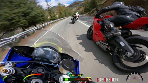 Yamaha R6 Track Bike On The Street Track Bike Yamaha R6 Moto Bike