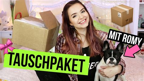 Tauschpaket Mit Meggyxoxo Und Romy D Youtube