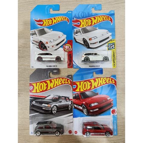 Hot Wheels 90 Honda Civic Ef Shopee Malaysia