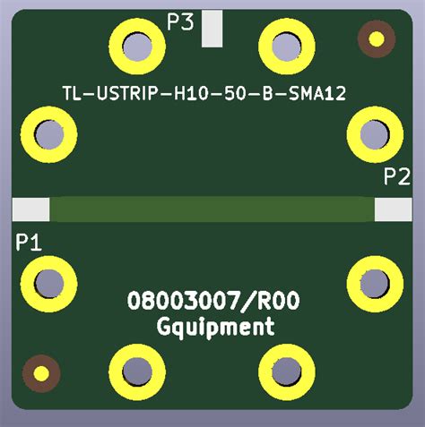 How To Design A Landing Pad For A Panel Mounted Sma Connector Using An Rf Enclosure Mini To