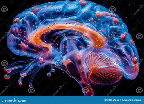 Unlocking The Mysteries Of The Human Brain Generativeai Stock Illustration Illustration Of