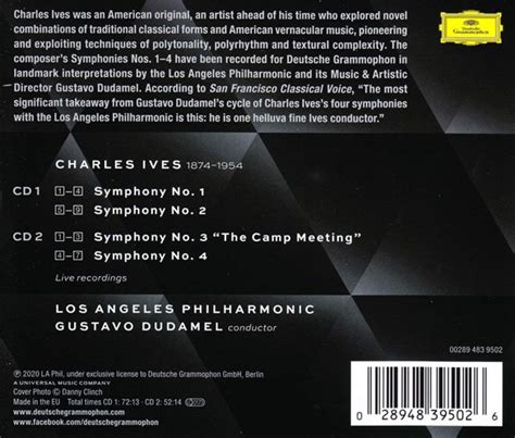 Charles Ives Complete Symphonies Hmv Store