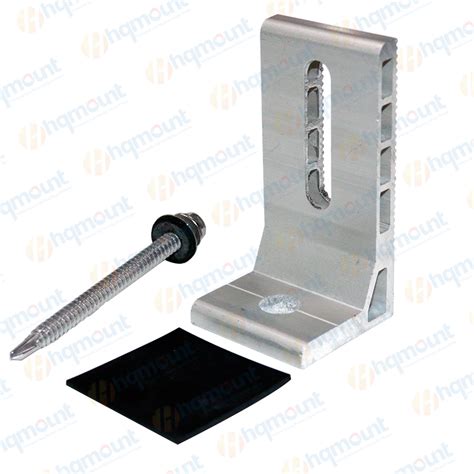 Customized Solar Pv Panel Brackets L Feet For Solar Mounting System