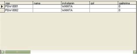 menampilkan data record pada datagrid visual basic 6 0 belajar dan