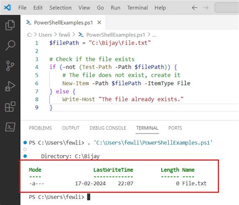 How To Create File If Not Exists In Powershell How To Create File If Not Exists In Powershell