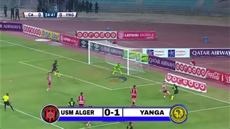 Tazama Goli La Kwanza La Musondaaa Akiwafunga Usm Alger 0 1 Usm