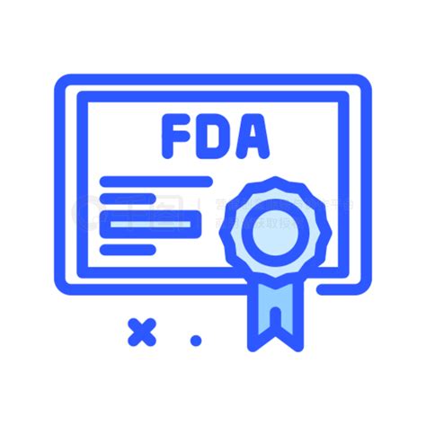 Fda荣誉证书 食品药品监督管理局 矢量图免费下载 Svg格式 512像素 编号52423906 千图网