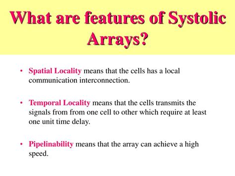 Ppt Systolic Computing Powerpoint Presentation Free Download Id379512