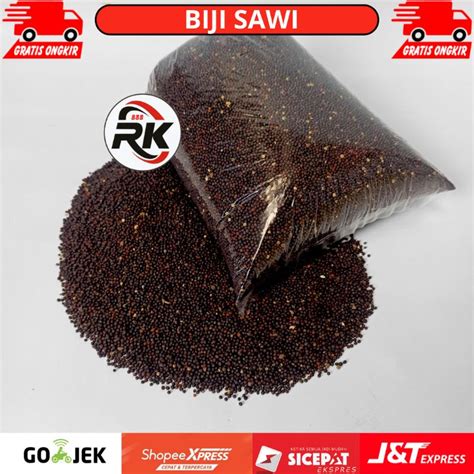 Jual Biji Sawi Pakan Burung Kanari Biji Sawi Kemasan 500gr 1kg Pakan