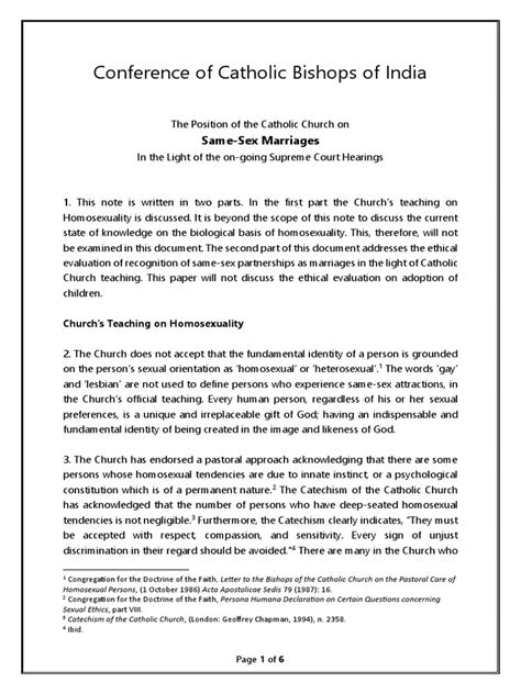 ccbi postion on same sex marriage pdf catholic church homosexuality