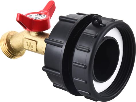 Amazon Perminks 275 330 Gallon IBC Tote Tank Adapter 2 X Garden