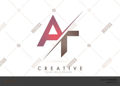 T Letter Logo Color Vector Photo Free Trial Bigstock