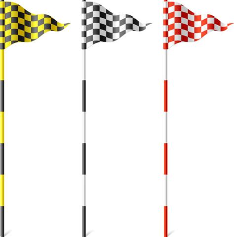 Triangle Checkered Flag Illustrations Royalty Free Vector Graphics