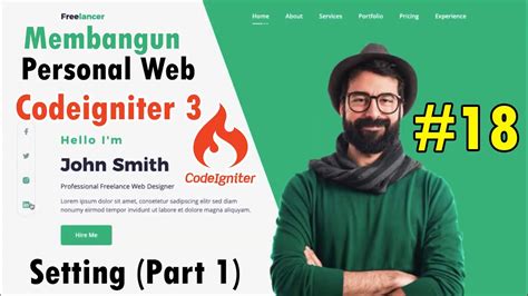 Personal Web Codeigniter Setting Part YouTube