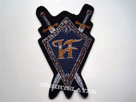 Hammerfall Shaped Patch H7 New 8 X 12 Cm Tshirtslayer Tshirt And