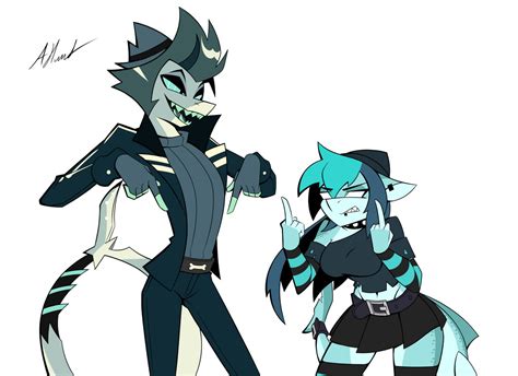 Chaz And Nyx By A Hunt On Deviantart